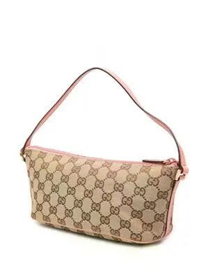 Gucci 2000-2015 Gg Canvas Boat Shoulder Bag