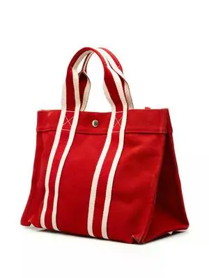 Hermès 1990-2010 Canvas Fourre Tout Pm Tote Bag