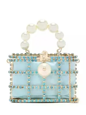 Rosantica Holli Pocket Faux-pearl Tote Bag - Blue