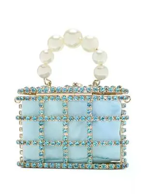 Rosantica Holli Pocket Faux-pearl Tote Bag - Blue