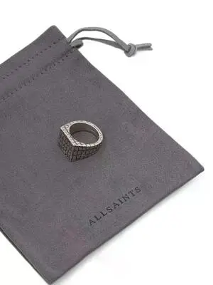 ALLSAINTS Etched Signet Rings