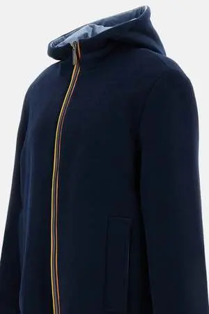 K-WAY Giacca Claudel Wool Bonded Double