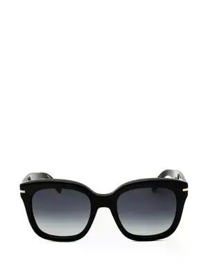 BOSS Rectangle-frame Sunglasses - Black