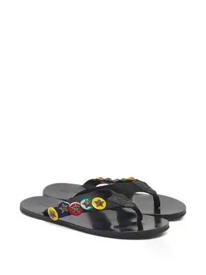 Dsquared2 Logo-embellished Sandals - Black