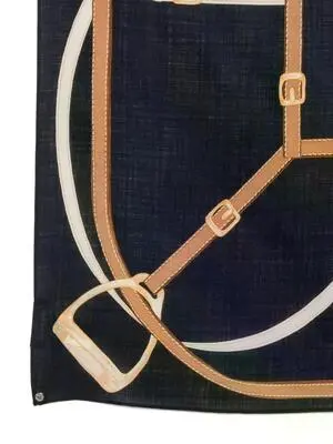 Ralph Lauren Equestrian-print Scarf