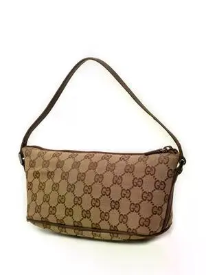Gucci 2000-2015 Gg Canvas Boat Shoulder Bag