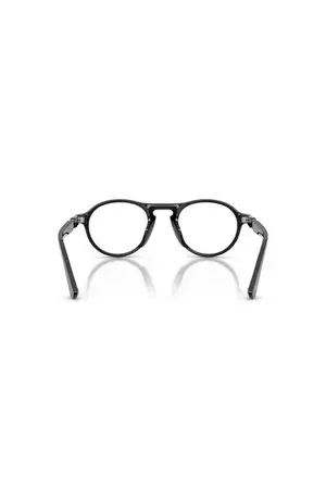 Persol 49mm Phantos Optical Glasses - Black