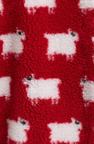 ROWING BLAZERS Sheep High-pile Fleece Full Zip Sweatshirt