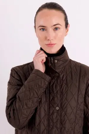 OROLAY Barnform Long Lightweight Trench Jacket - Coffee