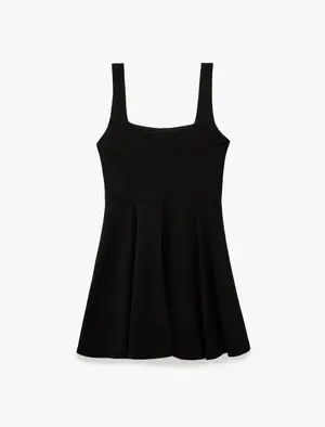 Koton Strappy Square Neck Mini Dress