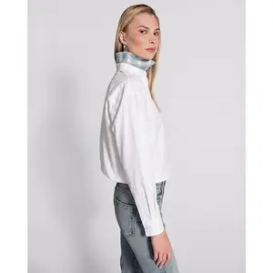 THEO THE LABEL Rhapso Blousant Shirt - White