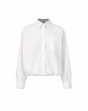 THEO THE LABEL Rhapso Blousant Shirt - White