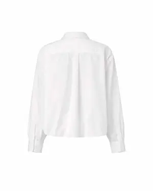 THEO THE LABEL Rhapso Blousant Shirt - White
