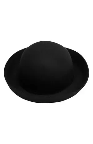 MANGO Wool Bowler Hat
