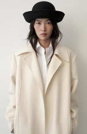 Mango Wool Bowler Hat