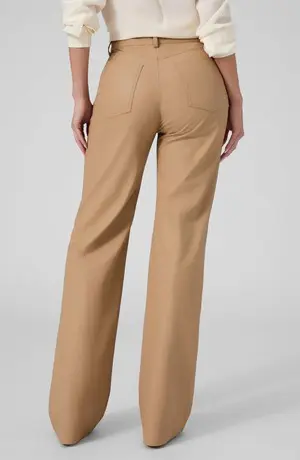 MARCIANO Cecilia Faux Leather Five Pocket Pants