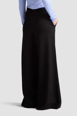 RESIDUS Leia High Waist Wide Leg Trousers - Midnight