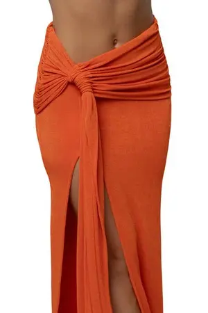 JLUXLABEL Muse Draped Maxi Skirt