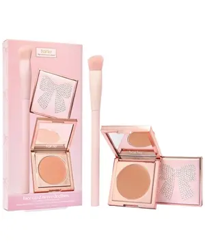 TARTE COSMETICS 2-piece Face Card Never Declines Cc Undereye & Brush Set