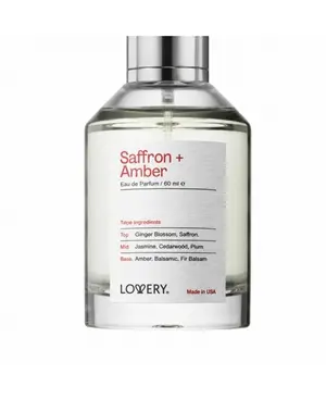 LOVERY Saffron + Amber Eau De Parfum - Clear