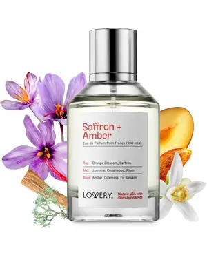 LOVERY Saffron + Amber Eau De Parfum