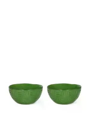 POMAX Meet The Kutis Serving Bowl - Green