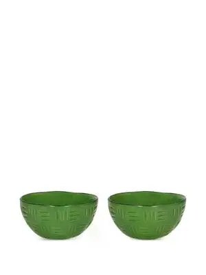 POMAX Meet The Kutis Serving Bowl - Green