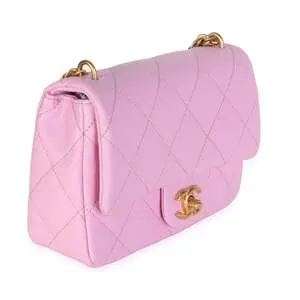 Chanel Quilted Caviar Sweetheart Crush Flap Bag