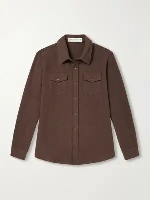 GOD'S TRUE CASHMERE Cashmere Shirt - Brown