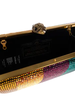 Kurt Geiger Crystal Kensington’ Clutch Bag