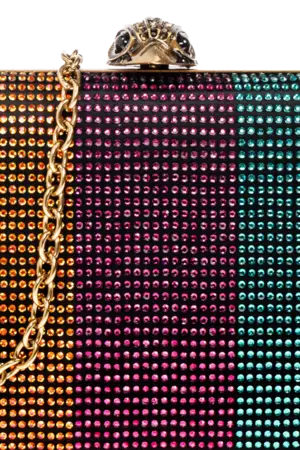 Kurt Geiger Crystal Kensington’ Clutch Bag