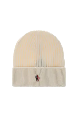 Moncler Après-ski Beanie Hat - Cream