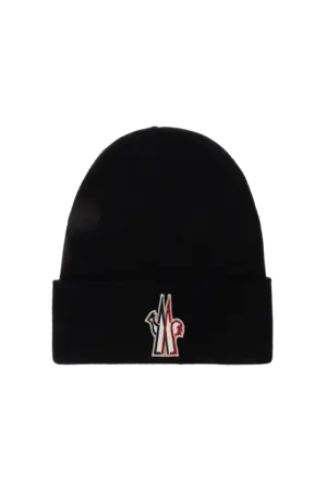 Moncler Après-ski Beanie Hat - Black
