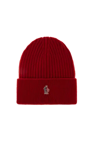 Moncler Après-ski Beanie Hat - Red