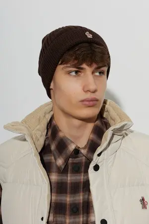 Moncler Après-ski Beanie - Brown