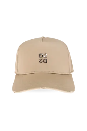 Dsquared2 Cap With Visor - Beige