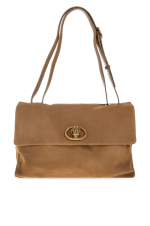 Kurt Geiger Chelsea Large Slouch Flap” Bag - Brown