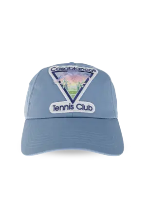 Casablanca Tennis Club Baseball Cap - Blue