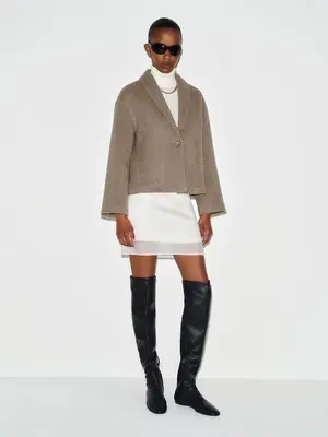 REFORMATION Roxie Jacket - Grey