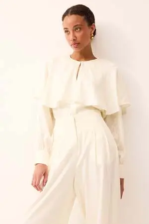 MARIE OLIVER Jayne Blouse - Ivory