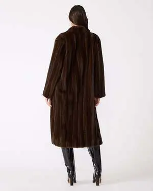 Steve Madden Peclair Coat Faux Fur Jackets & Coats