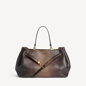 Balenciaga Fan Carry All Bag Medium - Brown