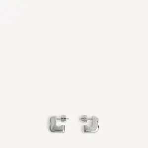 Balenciaga B Block Earrings