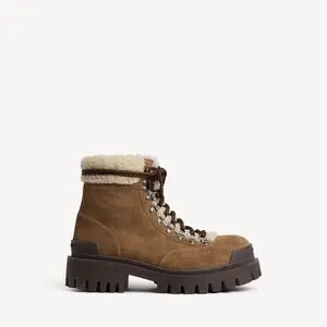 Balenciaga Combat Strike Winter Boot - Brown