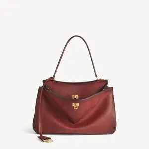 Balenciaga Rodeo Handbag Medium Red