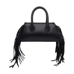 Amiri Fringe Honey Handbag