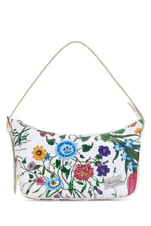 Gucci Printed Canvas Small Lady Lunetta Shoulder Bag
