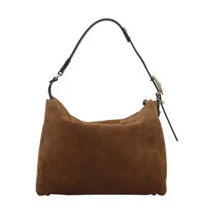 Etro Medium Rosette Suede Shoulder Bag