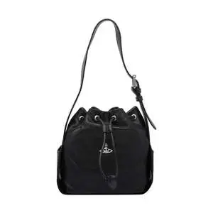 VIVIENNE WESTWOOD Stacey Bucket Bag - Black
