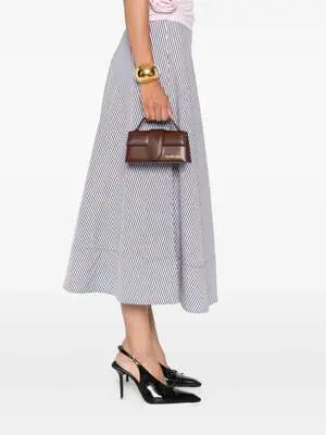 Jacquemus Leather Tote Bag - Brown